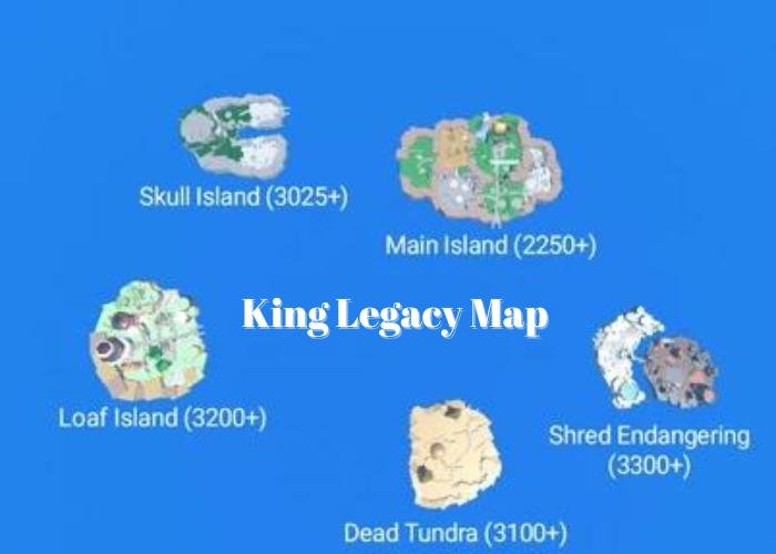 King Legacy Map – Islands & Seas (UPDATED) [November 2025] - Qnnit