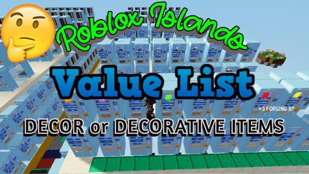 Roblox Islands Value List 2024 - Qnnit